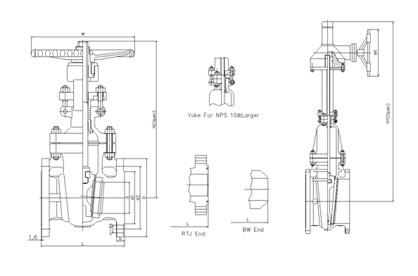Industrial Gear-operated-gate-valve | Sedelon