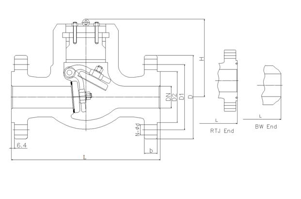 Industrial Butt-weld-check-valve | Sedelon
