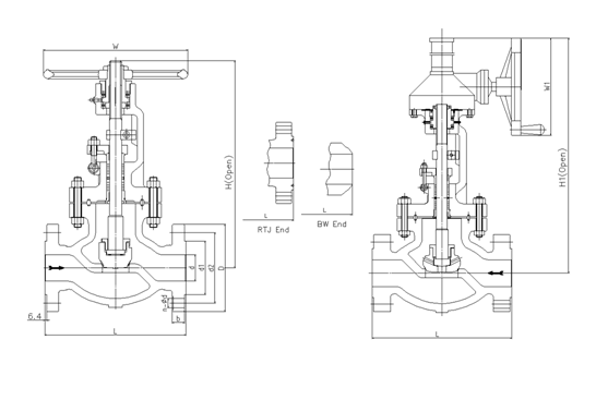 API 623 Steel Globe Valves - sedelon