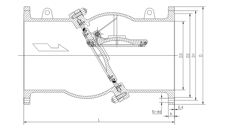 Industrial Tilting-disc-check-valve | Sedelon